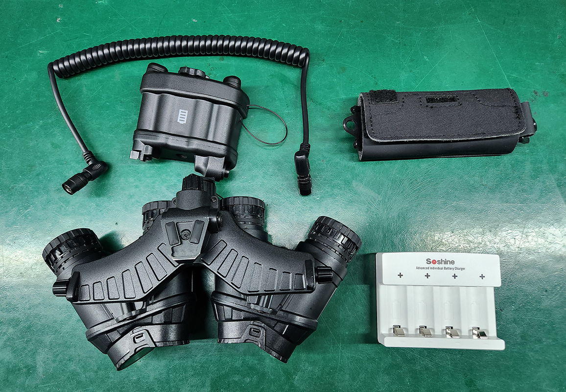 60套IP67防水的四目全景夜视仪GPNVG-18外壳准备交付 - 灵东夜视仪